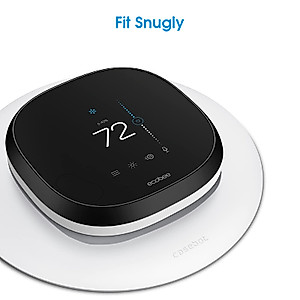 CaseBot Wall Plate for Ecobee 4 Smart Thermostat & Ecobee SmartThermostat, Practical and Stylish Bracket Cover Mount Holder (White)