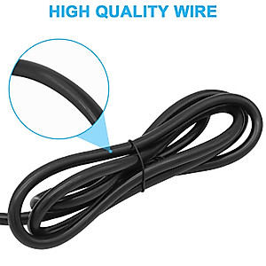 Adjustable Controller Thermostat Probe Cord for Masterbuilt MB20070210/MB25075517 Analog Electric Smokers, Fits Most of Outdoor Cooking Electric Smokers and Grills Heating Element