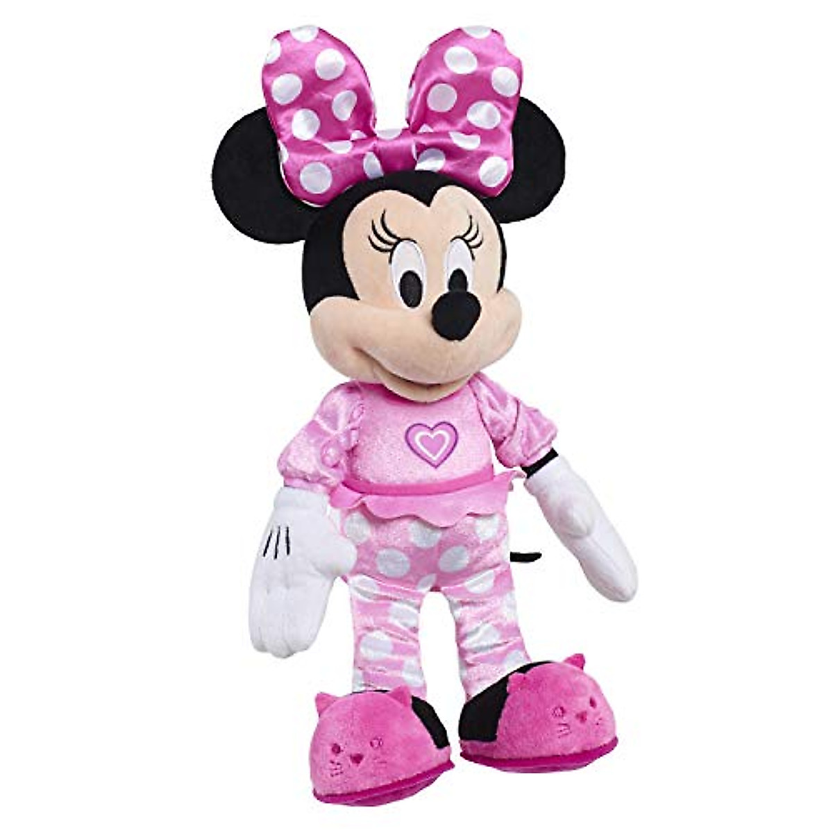 Minnie Mouse Happy Helpers Singing Plush, Officially Licensed Kids Toys for Ages 3 Up by Just Play