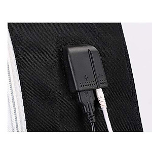 jupkem Anime adventure game Backpack Bag USB with Charging Port Student School Bag Laptop Cosplay for Boys Girls (Black 3, Large)