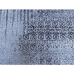 Unique Loom Del Mar Collection Area Rug-Transitional Inspired with Modern Contemporary Design, Rectangular 5' 1" x 8' 0", Blue/Navy Blue