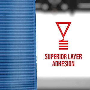 XYZPrinting PETG Filament 1.75mm, NFC Chip, 3D Printer Filament, 600g (1.3lbs), Dimensional Accuracy +/- 0.02 mm, Fit Most 3D Printers, Clear Blue