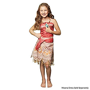 Disney Princess Disney Moana Necklace Light Up Magical Seashell Heart of Te Fiti