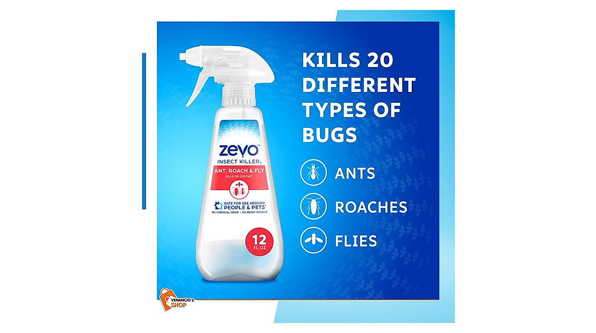 Zevo Multi-Insect Spray - Fast, Pet-Friendly Pest Control Solution