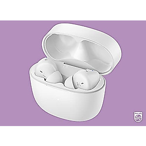 PHILIPS T2206 True Wireless Headphones with IPX4 Water Resistance and Super-Small Charging case
