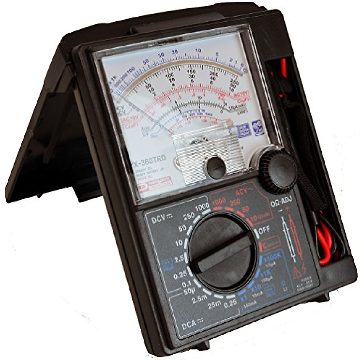 Sunwa YX360-TRD 7-Function 16-Range Analog Multimeter With One Touch Capacitance Estimation