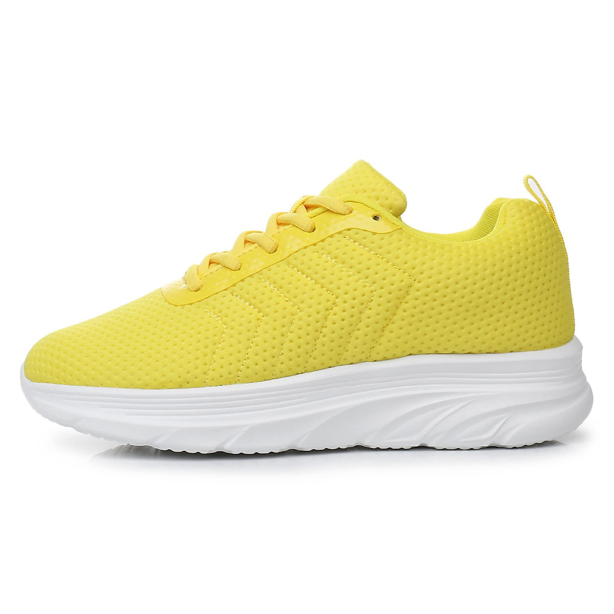 Cull4U Women's Yo-Slip Walking Shoes (7 M US,Yellow)