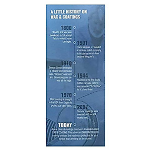 C6 Carbon Infused Automotive Paint Detailer Hardest Durable Protection and Shine for All Vehicles from UV, Acid Rain, Road Salt, Scuffs 16 oz. (C6D016)