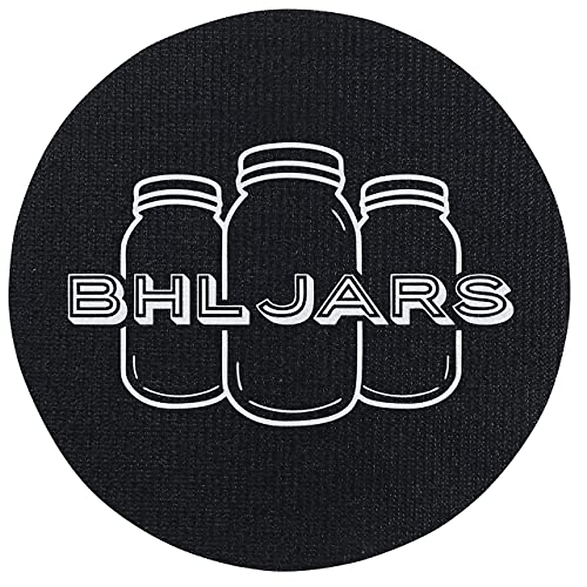 Mason Jars Wide Mouth 32 oz Bundle with Non Slip Jar Opener brand BHL Jars - Set of 4 Quart Size Mason Jars - Canning Glass Jars with Lids