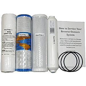 Custom RO ET 5000/6000 5 Stage Replacement Filter Pack