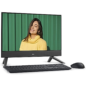 Dell 2023 Newest Inspiron All-in-One Computer, 23.8 Inch FHD Display, AMD Ryzen 5 5625U Processor, 32GB RAM, 2TB SSD, AMD Radeon Graphics, Bluetooth, Wi-Fi 6, Windows 11 Home, Black