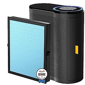 AROEVE Air Purifier(MK04-Black) for Home with Two H13 HEPA Air Filter(One Basic Version & One Standard Version) for Dust, Pet Dander, Smoke, Pollen