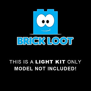 LED Lighting Kit for Lego Bugatti Chiron - 42083 (Lego Set NOT Included)