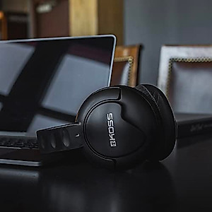 Koss UR20 Over-Ear Headphones, Flexible Sling Headband, Black