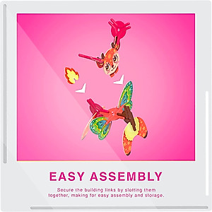 PINXIES Fairy Treehouse | Build-Your-Own Magical Forest Play Set, Kids 3D Puzzle Toy - STEM Girl Toys Ages 6-7 and Up