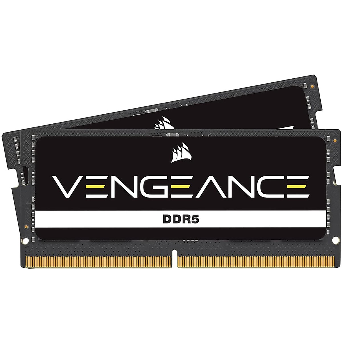 CORSAIR VENGEANCE SODIMM DDR5 RAM 64GB (2x32GB) 4800MHz CL40 Intel XMP iCUE Compatible Computer Memory - Black (CMSX64GX5M2A4800C40)