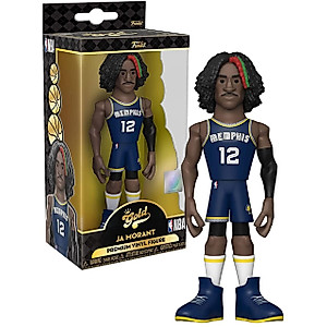 Funko Pop! Gold NBA: Grizzlies - Ja Morant (Home Uniform) 5" with Chase (Styles May Vary)