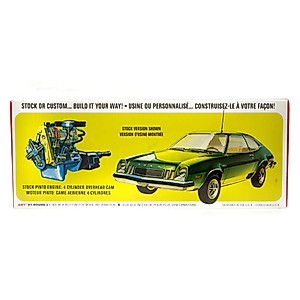 AMT Popper 1977 Ford Pinto w/Coke Machine (Coca-Cola) 2T Model Kit Replica (AMT1166M)