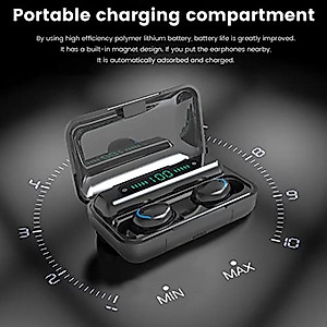 Earbuds Mini Headphones, IPX5 Waterproof Hi-Fi Stereo in-Ear Earphones, Built-in Mic Headset for Sportting