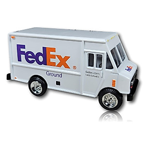 FedEx Ground Miniature Delivery Truck - 3" Length - Scale 1:64 - Gauge S - Sold as a Display or Collectable Item, Not as a Child's Toy