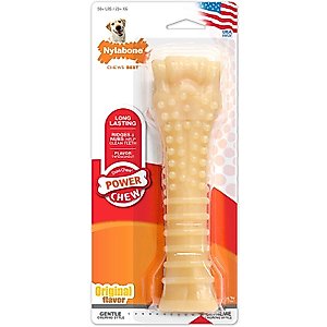 Nylabone Original Bone Dog Chew Toy [Set of 2] Size: Souper