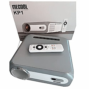 MECOOL KP1 FHD Smart Projector Android 11 Video Projector 700 ANSI Lumens Native 1080P, 240" Display, 2.4G/5G WiFi and Chromecast, UHD Video Home Theater TV Projector