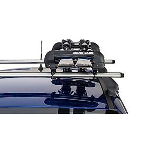 Rhino-Rack Ski and Fishing Rod Carrier with Universal Mounting Bracket