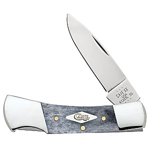 Case XX Knives Lockback 34205 Gray Bone Stainless Steel Pocket Knife