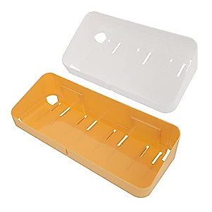 Healeved 2pcs Storage Rack White Plastic Hangers Utensil Hanger Storage Hangers Bathroom Storage Shelf Food Storage Organizer Wall Bathroom Storage Holder Kitchen Storage Rack Storage Racks