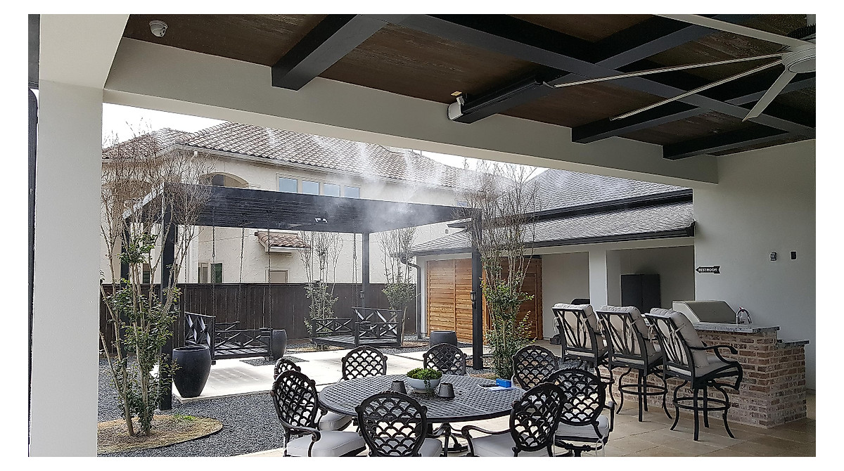 High Pressure Misting System - DIY Cooling Solution