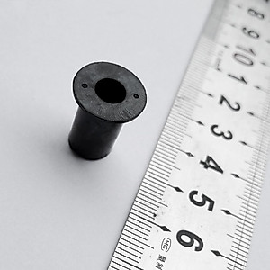 15pcs Rubber Well Nuts Kits, M5 Brass Insert Fasteners Bolts for Motorcycles Windshield Kayak Canoe Boats