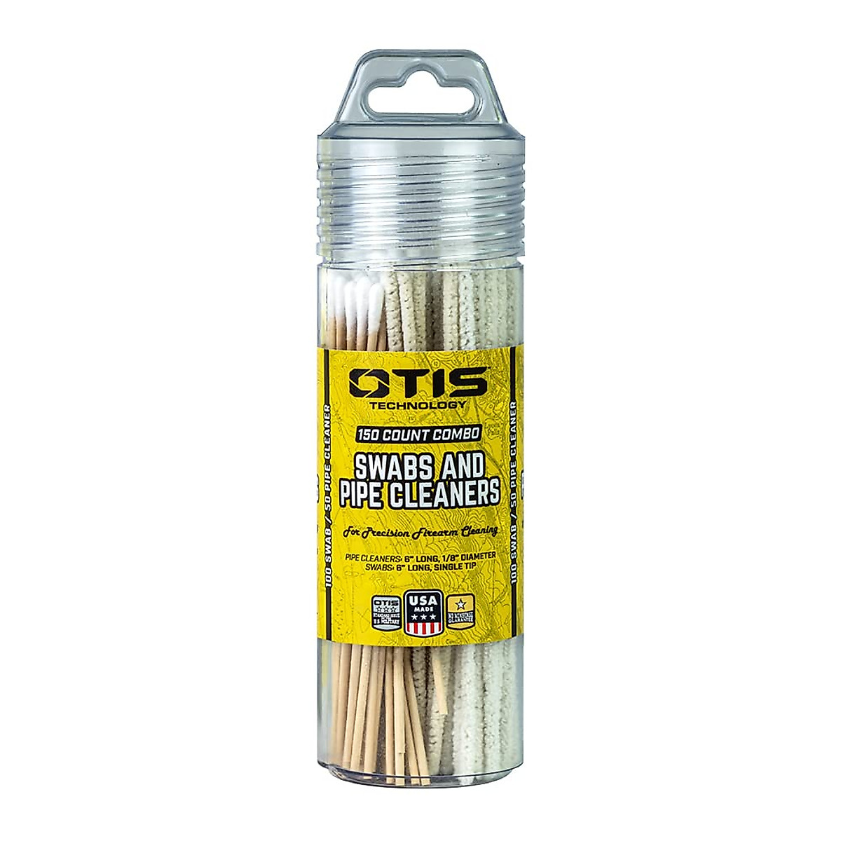 Otis Technology 100Count Swabs/50Count Pipe Cleaners
