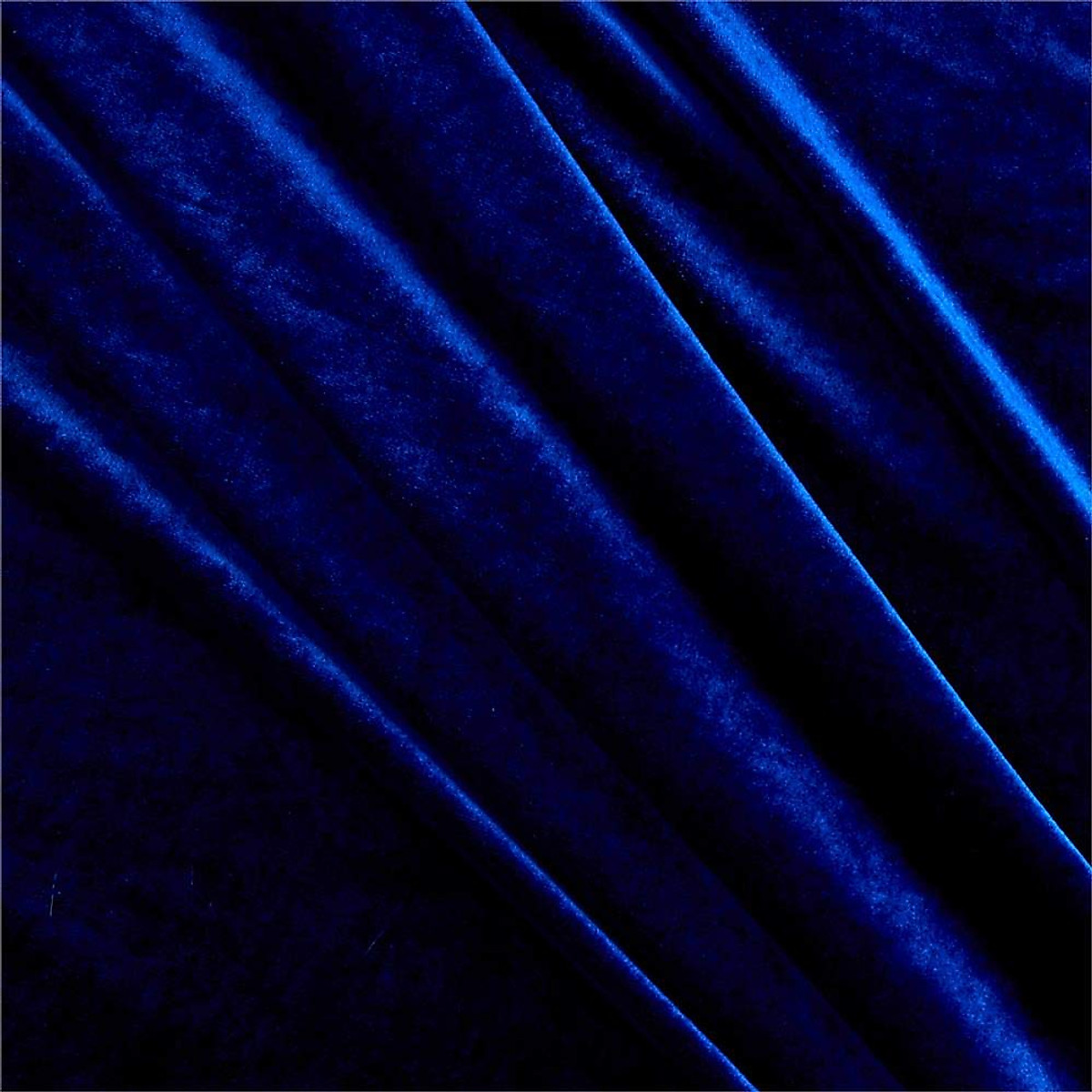 Stretch Velvet Royal, Fabric by the Yard