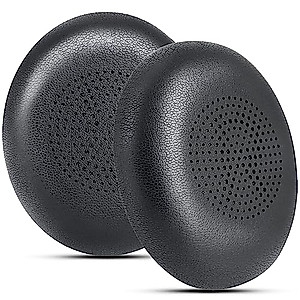 Ear Pads Replacement for Jabra Evolve2 65 (65MS 65UC USB)/Evolve2 40 (40UC 40MS USB)/Elite 45h On-Ear Wireless Headphones, Ear Cushions with Protein Leather