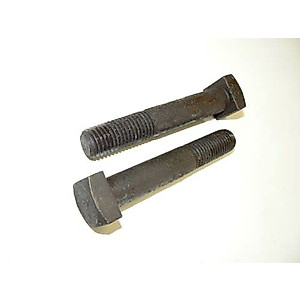 7/8"-9 x 4 1/2" Square Head Machine Bolts - Plain Steel Finish - Lot of 7 Pcs. HQ