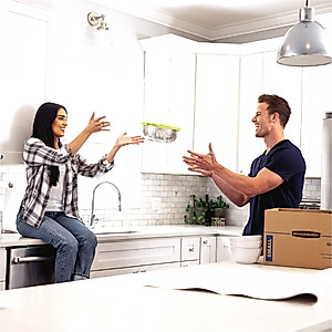 Bankers Box SmoothMove Basic Moving Boxes, Small, 16 x 12 x 12 Inches, 15 Pack (7713802) , Brown