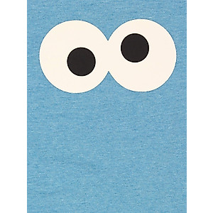 Isaac Mizrahi Loves Sesame Street Cookie Monster Toddler Baby Short Sleeve Tee (3T, Blue)