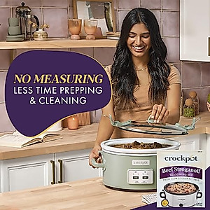 Crock-Pot Beef Stroganoff Seasoning Mix, 1.5 Ounce (Pack of 12)