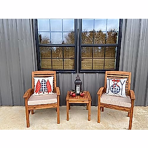 Sqodok Patio Chair Cushions 19 x 19 inch Waterproof Outdoor Cushions Fade Resistant Seat Cushions for Patio Furniture Patio Cushions Set of 2 for Garden Sofa Couch Chair, Tan