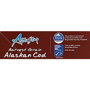 Aqua Star, Harvest Grain Alaskan Cod, 12 oz (Frozen)