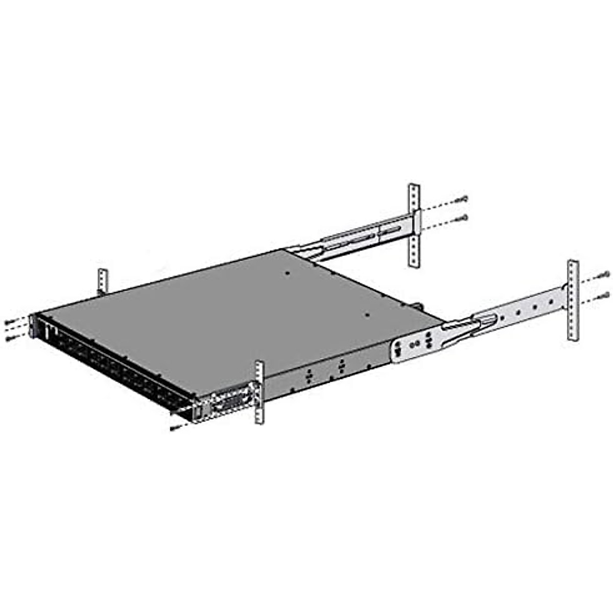 RW RoutersWholesale Mounting Kit Compatible/Replacement for Cisco Catalyst C9500 Switches / C9500-4PT-KIT=