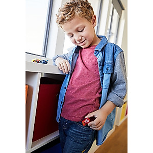 Disney Car Toys Mini Racers Vehicles, 3 Pack - Mater, Ramone, Red Exclusive