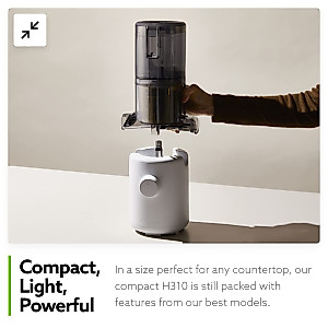 Hurom H310A Personal Self Feeding Slow Masticating Juicer (H310A Lavender)