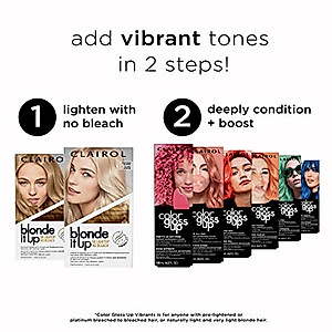 Clairol Color Gloss Up Temporary Hair Dye, Warm Caramel Brownie Hair Color, Pack of 1