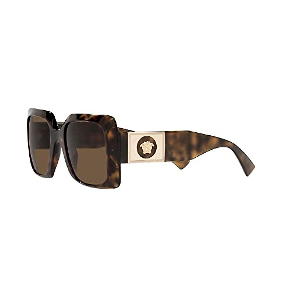 Versace VE4405 Havana/Dark Brown One Size