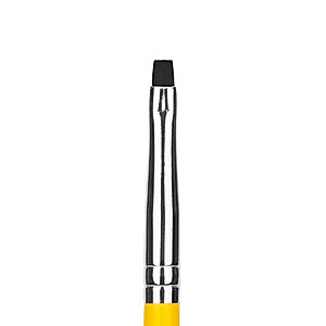 Bdellium Tools Professional Makeup Brush - Studio Series 761 Tight Liner - With Soft Synthetic Fibers, For Precise Application of Eyeshadow (Yellow, 1pc)