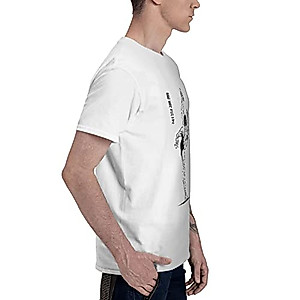 Baki The Grappler Shirt Mens Anime Casual Fashion Cotton Crew Neck Short Sleeve Tops T-Shirt Summer for (Men,Man,Mens) White