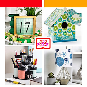 Mod Podge Bundle, 8 Ounce Gloss and Matte Medium Waterproof Sealer, Pixiss Accessory Kit with Foam Brushes, Gloves, Glue Spreaders and More 8oz