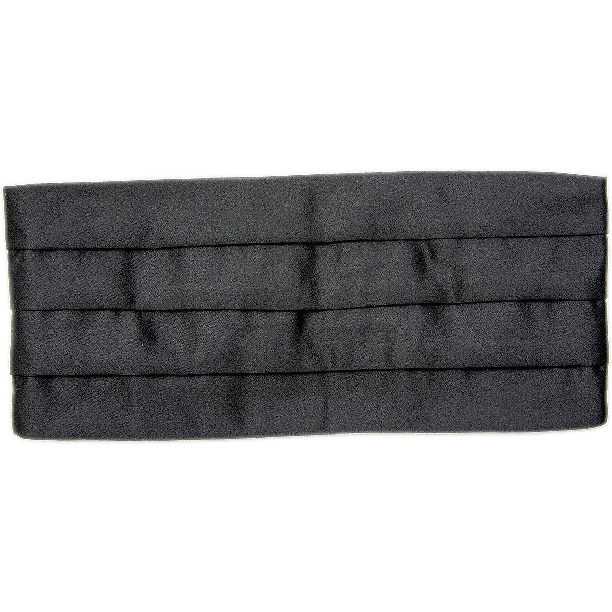 New Mens 5 Piece (5pc) Complete Single Breasted Black Tuxedo Suit, 44 Regular