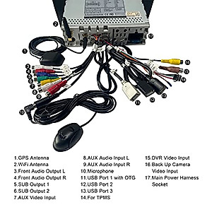 SYGAV Android 11 Car Stereo for 2013-2018 Toyota RAV4 Radio Wireless Carplay GPS Navigation 10.2 Inch IPS Touch Screen Android Auto HD Head Unit Player